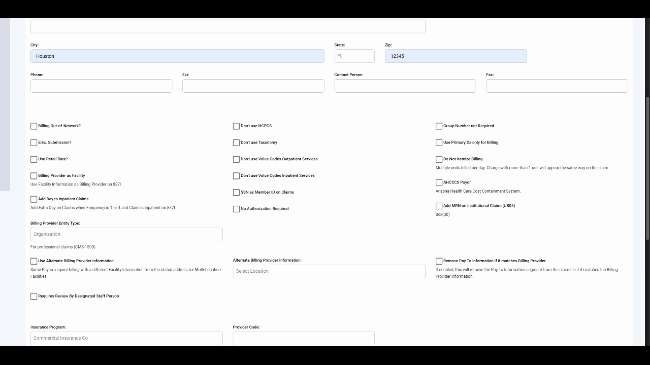 How to Create a Payer