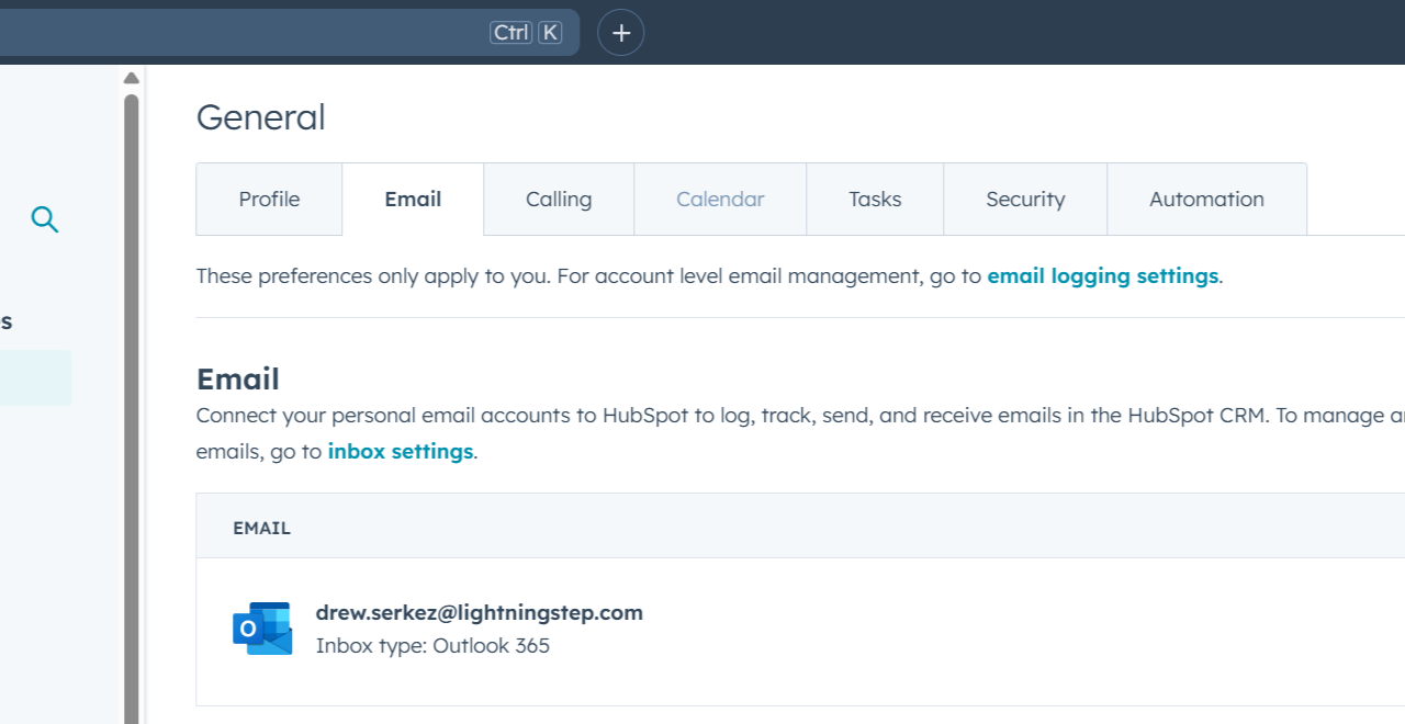 Connect your Calendar to HubSpot