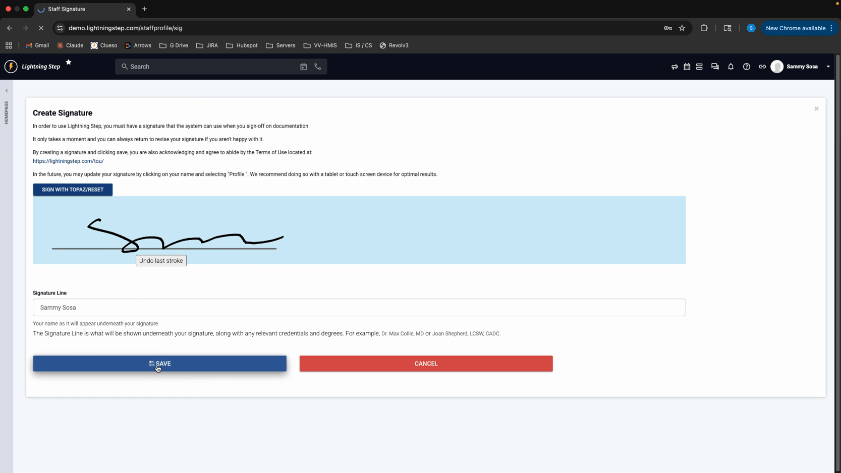 Logging Into Lightning Step for the First Time