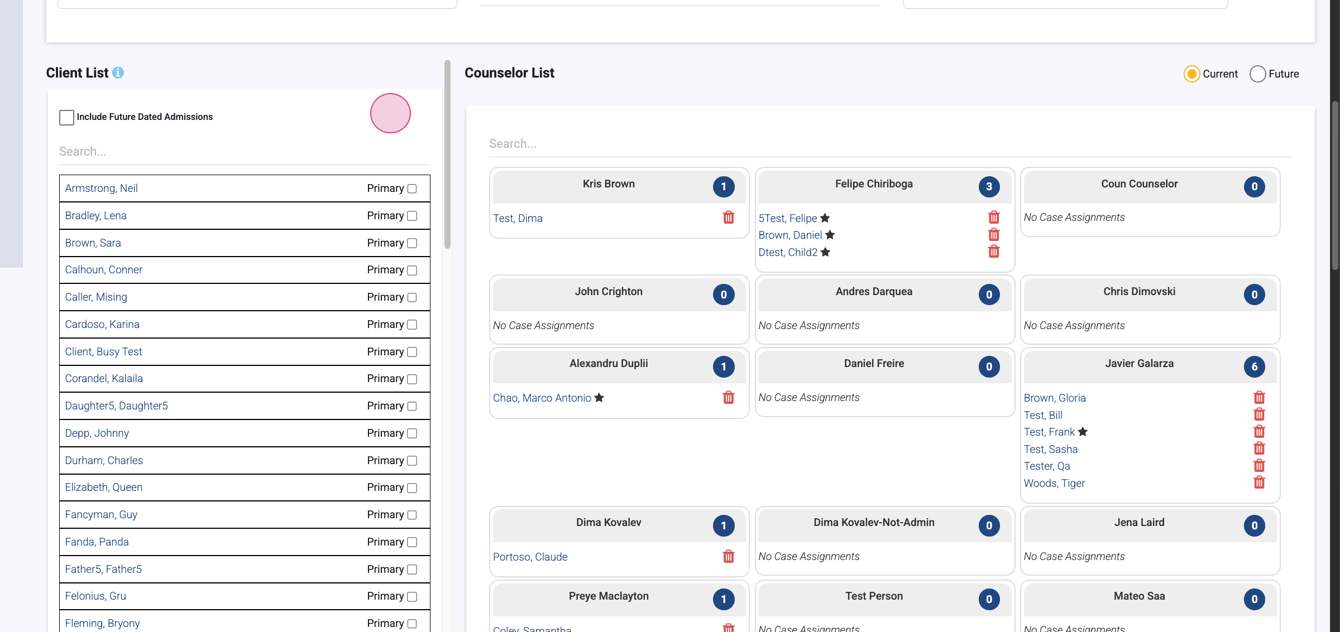 Case Management Dashboard