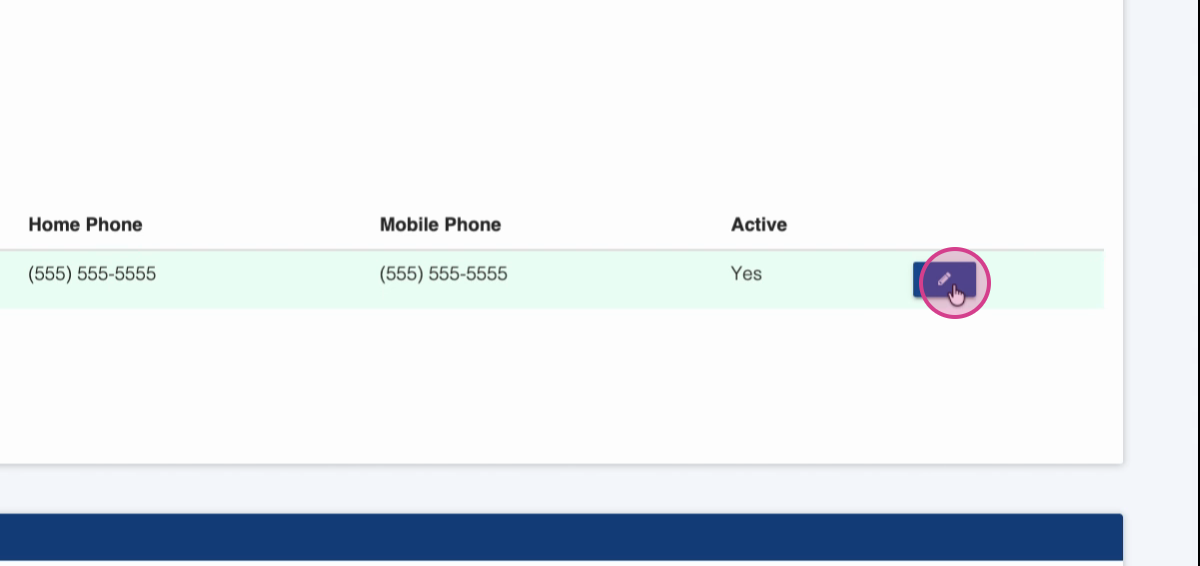 Update Demographic Information