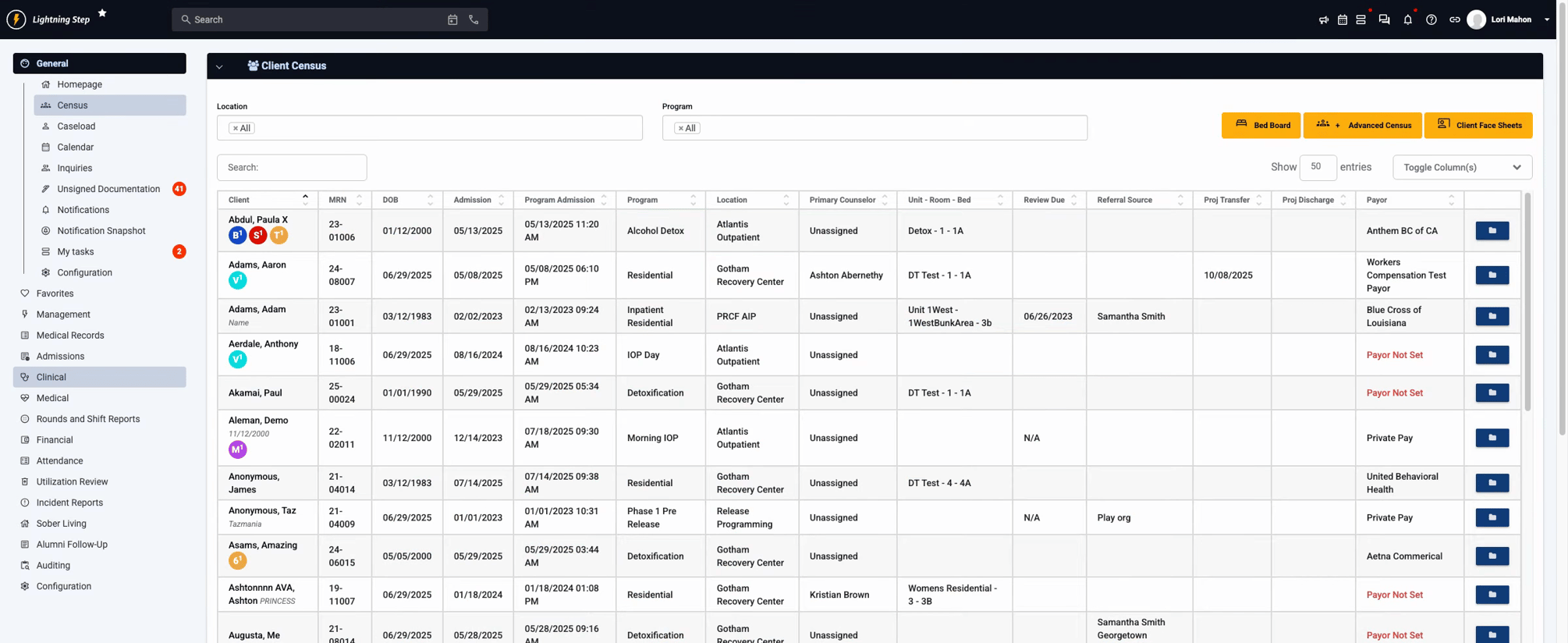 Complete a Group Session