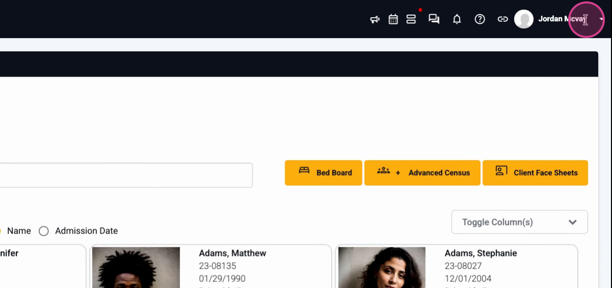 User Profile Setup and Customization