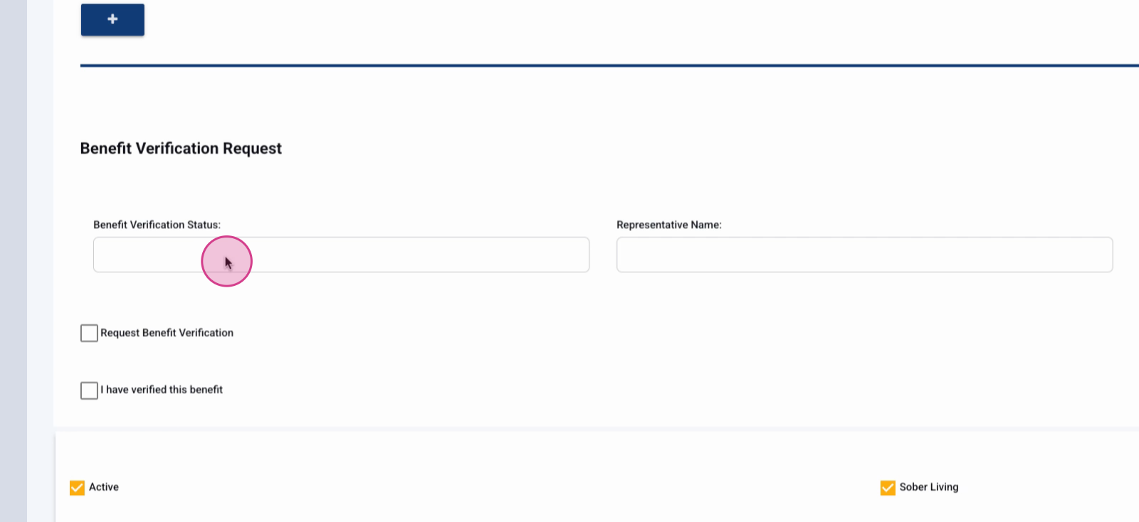 Verification of Benefits (VOB) Dashboard