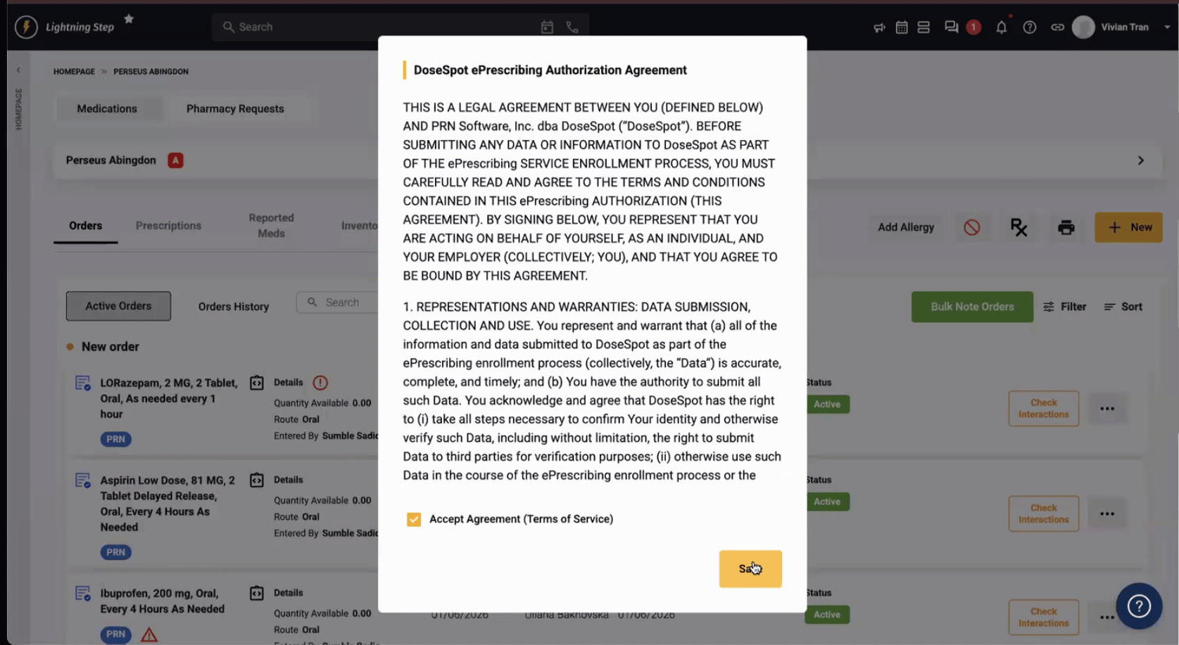 Medications (V2) Identity Proofing and TFA